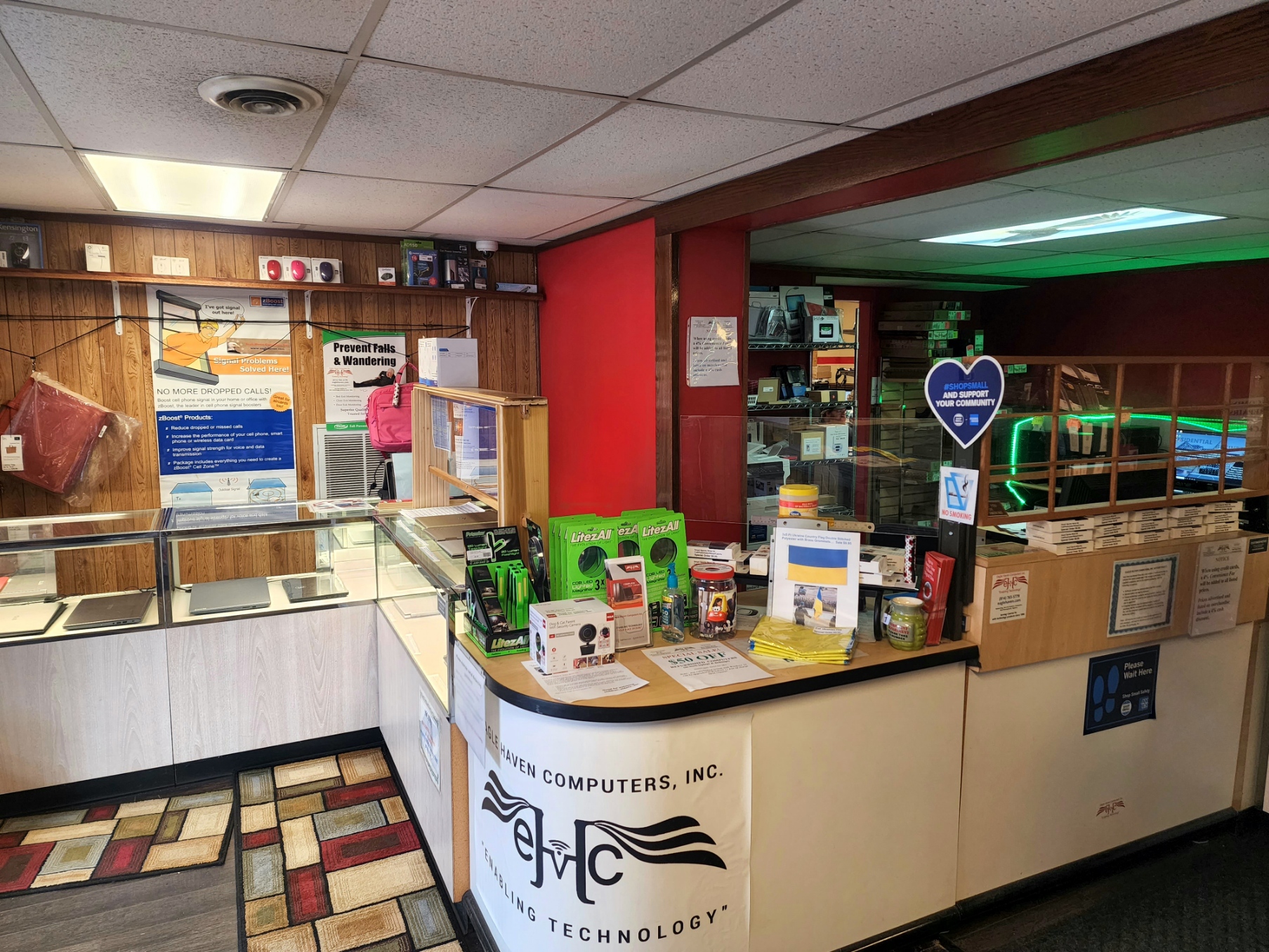 Walk-In Service - Eagle Haven Computers Inc.